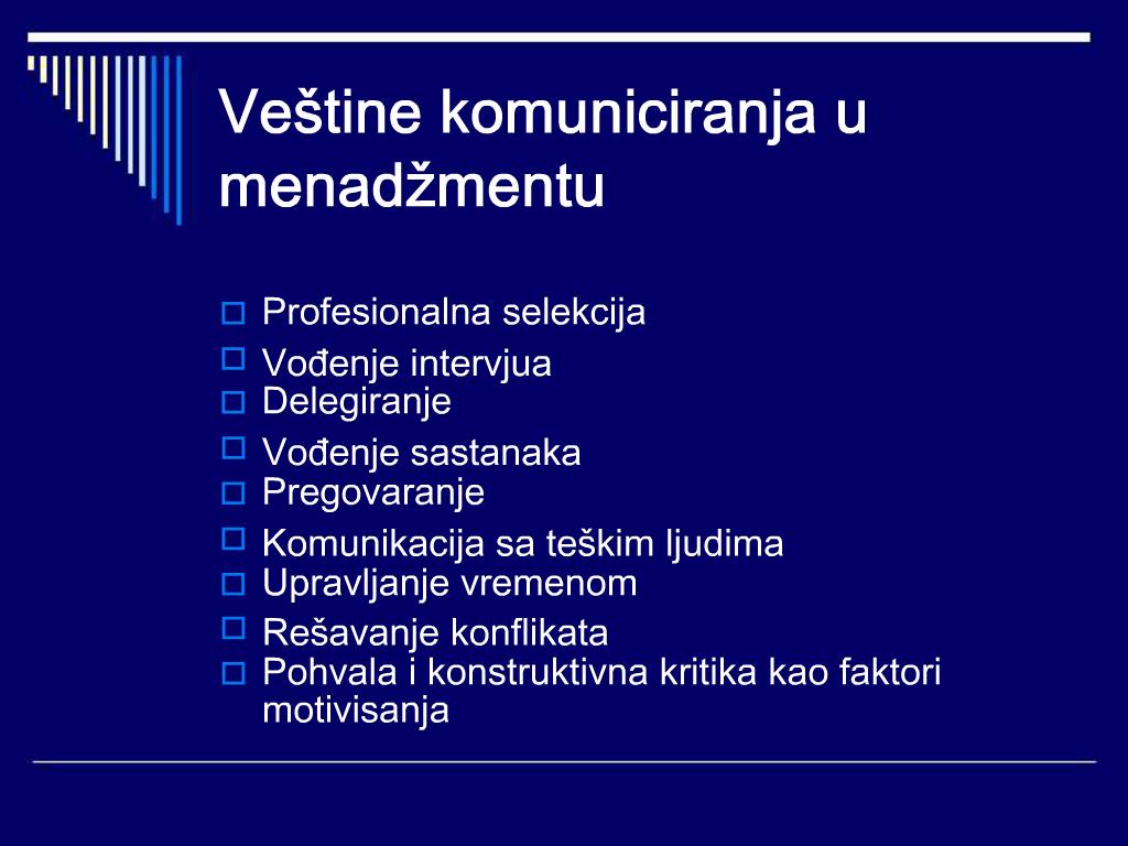Fakultet za poslovni menadžment - Bar - Materijal za studente